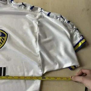 Puma | Shirts | Vintage Leeds United Jersey Mens Large White Soccer ...